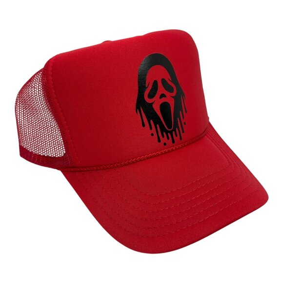OTTO | Accessories | New Scream Horror Movie Monster Red Hat 5 Panel ...
